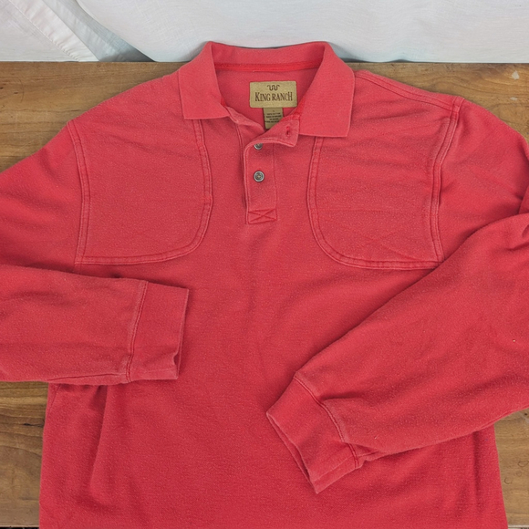 King Ranch | Shirts | Mens Vintage King Ranch Shooting Styled Polo ...